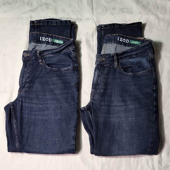 Izod | Jeans | Set Of 2 Mens Izod Straight Fit Jeans | Poshmark
